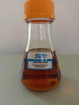 Cina Additivo antiossidante liquido ad alte prestazioni per lubrificanti industriali e oli combustibili BSD-502/502A Fenolo impedito in vendita