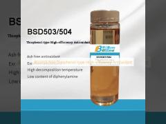 BSD503/504 Antiossidanti additivi di tipo tiofenolo nei lubrificanti ad alta efficienza