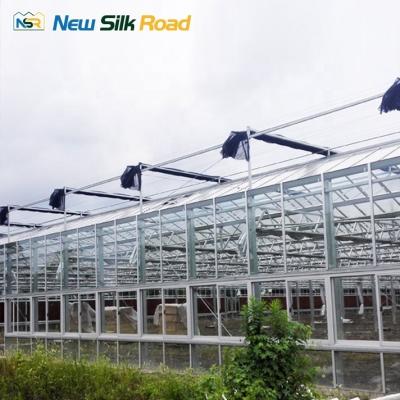 China Hydroponic System Vertical Farm Greenhouse with Optional Cooling and Ventilation System for sale