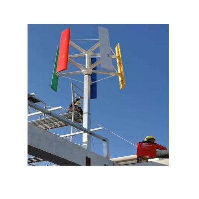 China Competitive Priced 50kw Home Complete Off-Grid Hybrid Solar Wind Power System Wind Solar Power System Wind Power Station for sale