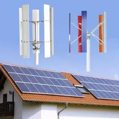 China 2KW Home Power Generator System Hybrid Wind Turbine Windmill Rated Power Wind Power Station Wind Power Station for sale