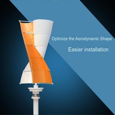 China Dynamic Spiral 500W Wind Power Generation System for Street Lights Surveillance Signal Base Station Power Supply Solar Supplier for sale