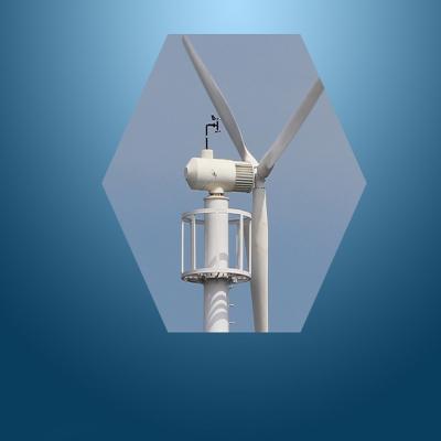 China 100W Micro Horizontal Axis Wind Power Generator System Street Lights & Surveillance Signal Base Station Power Solar Supplier for sale