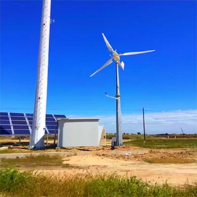 China 1.5KW ExternalRotor Horizontal Axis Wind Power Generation System   Wind Power Station Solar Supplier for sale