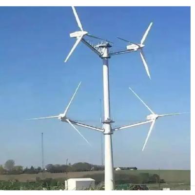 China Longgi 2.5KW ExternalRotor Horizontal Axis Wind Power Generation System  Wind Power Station Solar Supplier for sale