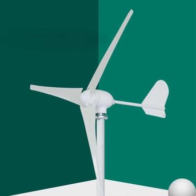 China 5KW Horizontal Axis Wind Power Generation System with 96V/120V/220V/380V Power Supply 5000W Rated Power for sale