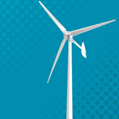 China 5KW Horizontal Axis Wind Power Generation System 5000W External Rotor Generator with 96V/120V Power Supply Wind Power Station for sale