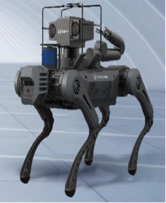 China GR2 Intelligent Quadruped Robot, Industrial Bionic Robot Dog, 50KG Payload, 4m/s, IP65, 15KM Range, ROS LiDAR, Autonomous Charging, 4G/5G GPS RTK, Security Patrol Inspection, 35 kg for sale