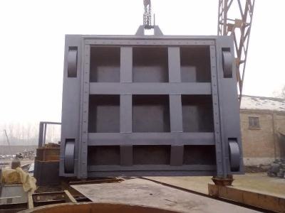 China FLOODGATE Watertight Door, Underground Mine Waterproof Gate, Safety Facility for Sudden Water Inrush, Concrete Wall Door Frame Openable Door Leaves, Mine Shaft Bottom Yard Pump Room for sale