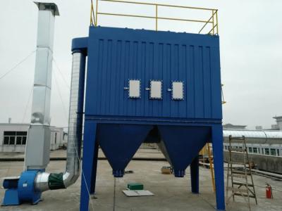 China Pulse Jet Baghouse Dust Collector, Industrial Bag Filter Dust Removal Equipment for Mining Cement Factory Dust Collection for sale