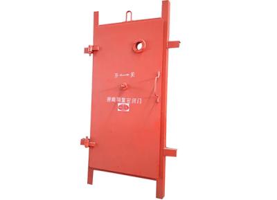 China Refuge Chamber Door, Underground Coal Mine Refuge Chamber, Two-Door Outward Opening, Blast Door 1.5MPa, Airtight Door 0.3MPa, Blocks Toxic Harmful Gases, 900x1800mm, 800x1600mm for sale
