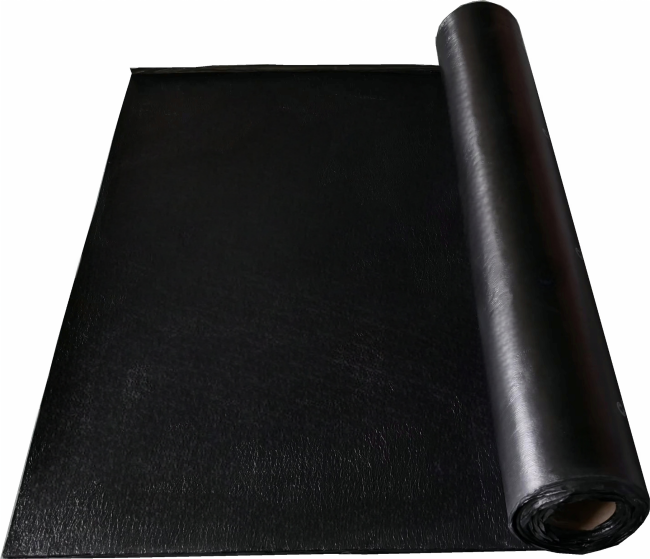 SBS waterproof roll 4mm thick with a large elongation rate is used for the basement roof