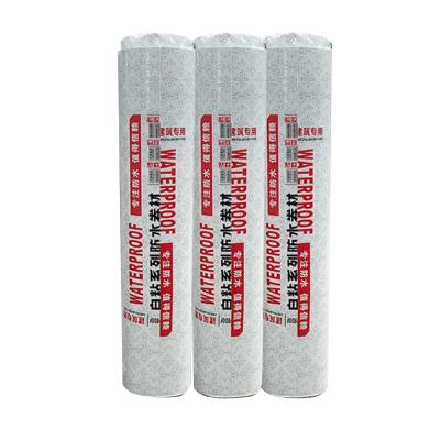 China Excellent Adhesion Self Adhesive Bitumen Membrane Waterproof 1.2mm 20m/Roll Easy Construction for sale