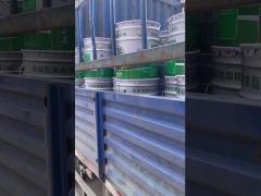 Type II PU waterdichte coating zwart Uitstekende dampbarrière voor zwembaden