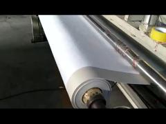 2m πλάτος υδροστεγή μεμβράνη PVC για ανώτερη υδροστεγή απόδοση λευκή οροφή PVC