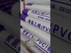 Durable White Pvc Sheet Waterproof Membrane For Exposed Single Layer Light Steel Roof 20m Length