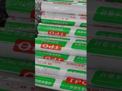 High Tensile Strength Tpo Single Ply Roofing Membrane Heat Resistance And Durability