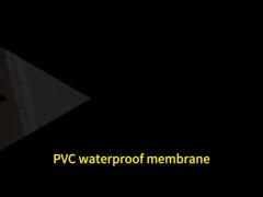 Membrana di copertura in PVC a singola piega a 1,5 mm per il rinnovamento e la riparazione di tetti in acciaio colorato