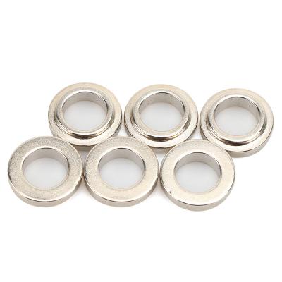 중국 니켈로 코팅 된 NdFeB 자석 축 방향 구부리기 서비스 희토류 자석 재활용 판매용