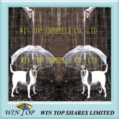 China PVC and Poe Pet, Cat, Dog Umbrella Manufacturer for sale