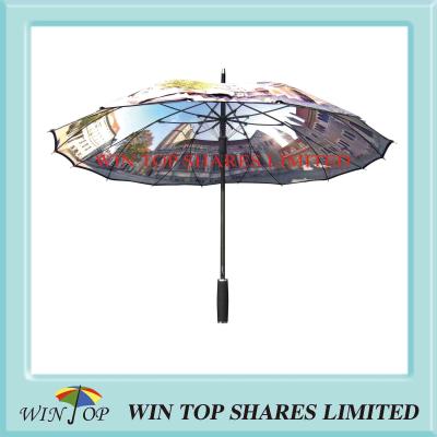 China One Piece Canopy Digital Printing Umbrella for sale