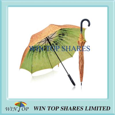 China PU Handle Heat Transfer Rotary Umbrella for sale
