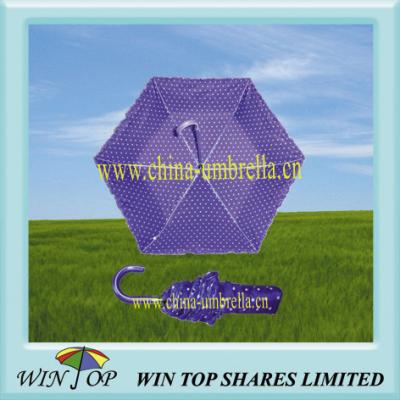 China 50cm X 6k 3 Fold Printed Gift Umbrella for sale