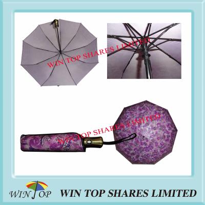 China Chinese Super Luxury Full Auto Folding Umbrella for sale