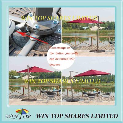 China 3.0 *3.0m Square Rome Umbrella for Patio and Garden for sale