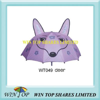 China Purple Deer Design Umbrella Wholesale for sale