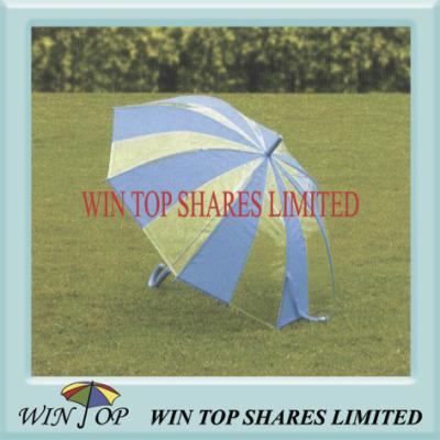 China Auto Straight Poe Umbrella with 2 Color Alternating (WTP020) for sale