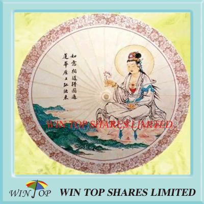 China China God Guanyin Kwanyin art umbrella for sale
