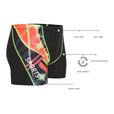 Cina Pugile del costume da bagno degli uomini asciutti di velocità che corre i tronchi di nuotata di formazione professionale in vendita