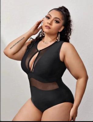 Cina Bikini sexy nero con ampia scollatura sulla schiena extra dei costumi da bagno della cavità grande in vendita