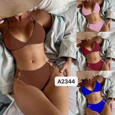中国 Ruffles Swimming Suits Bikini Sexy Design Comfort Fit Comfortable Durable Moisture Permeable Fashion In Stock 販売のため