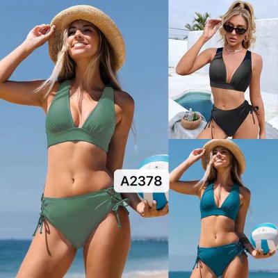 Cina Nylon Bikini Style Swimwear Swimsuit The New Type In Stock Fashion Comfortable Waterproof Moisture-Permeable in vendita