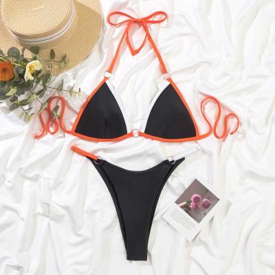 China Roupa de banho novo do estilo dos plissados florais do teste padrão para a ocasião da praia para nadar o nylon sem costas confortável 