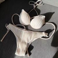 China M Size Ruffles Bikini Swimming Suits for sale
