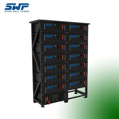 China BLACK High Voltage Battery Storage 672V 150Ah Commercial Energy Storage for sale