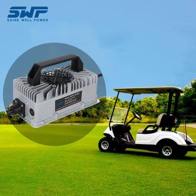 China SWPC1500 SERIES Golfkartenbatterijoplader met ingangsspanning 100-240V Te koop