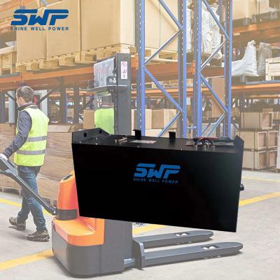 Cina Capacity 200-500Ah Lifepo4 Forklift Battery Charge And Discharge Long Life Cycle in vendita