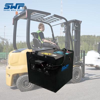 中国 48V 400A Head Long Life Cycle Lifepo4 Forklift Battery Capacity 200Ah-500 Max Discharge 400-600A 販売のため