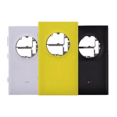 China 4.5 Inch White , Black , Yellow Mobile Phone Housing For Nokia 1020 Back Door Replacement for sale