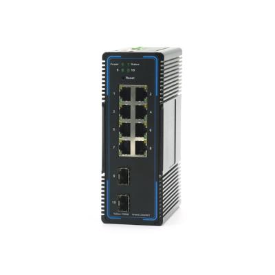 Cina NF524GM-SFP Commutatore a fibra gestito di grado industriale 10/100/1000Mbps con porte 4 x RJ45 e 2 x SFP Tecnologia di rete SW-Ring in vendita