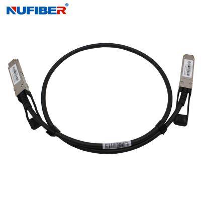 China QSFP+ 40G DAC 1m 3ft Passive Direct Attach Copper Cable Connects Network Equipment for sale