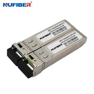 OEM SFP+ 10G Module BIDI 1270nm/1330nm 40km LC Juniper Compatible with 10G WDM 40km LC