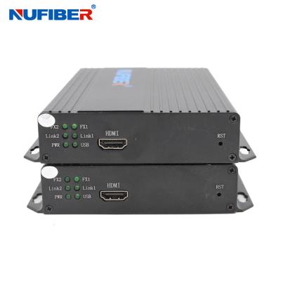 China Compressed HDMI Video Optical Converter 1CH HDMI 1CH Fiber Video 1080P HDMI Fiber Extender for sale