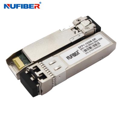 Cina 10G SFP+ SR 10Gbps Duplex MMF 850nm 300m LC compatible with MikroTik/Cisco in vendita
