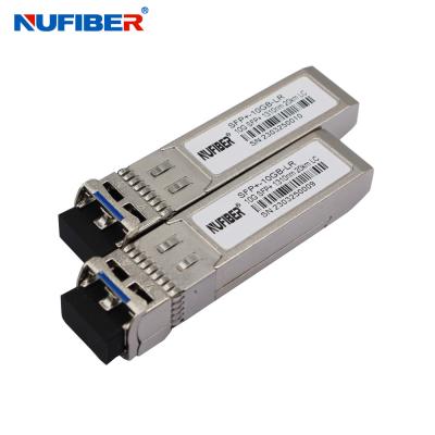 Cina 10G SFP+ LR 10Gbps Dual Fiber Single Mode 1310nm 20km LC DDM compatible with MikroTik/Juniper/Cisco/Huawei/Hp in vendita