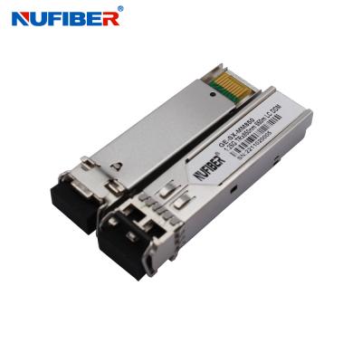 중국 SFP Module 1.25G Duplex MMF 850nm 550m LC DDM comaptible with Cisco 판매용